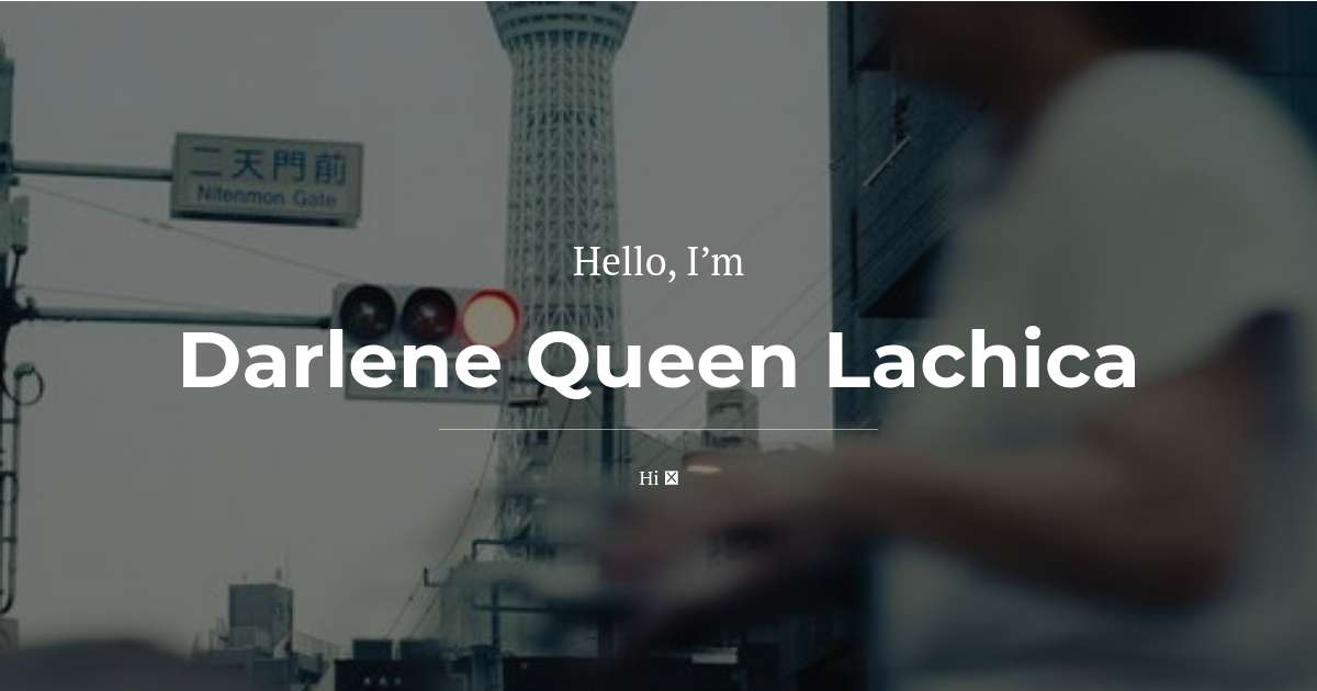 Darlene Queen Lachica