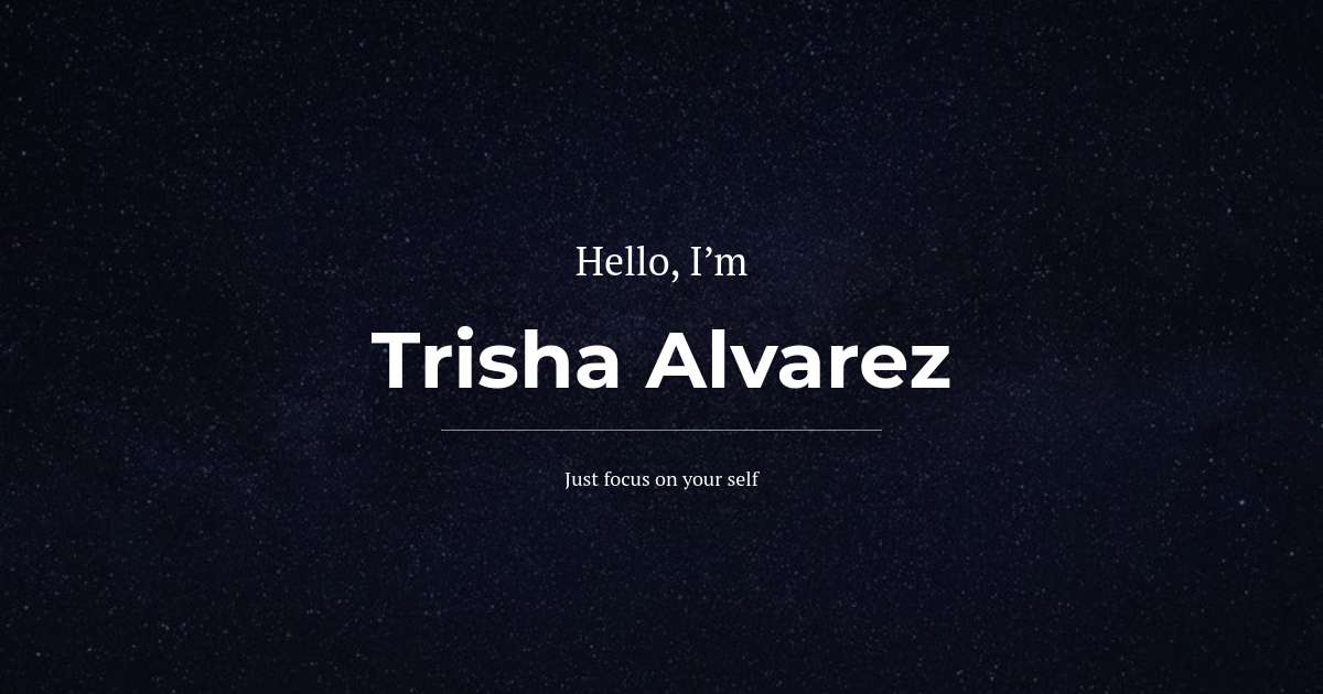 Trisha Alvarez