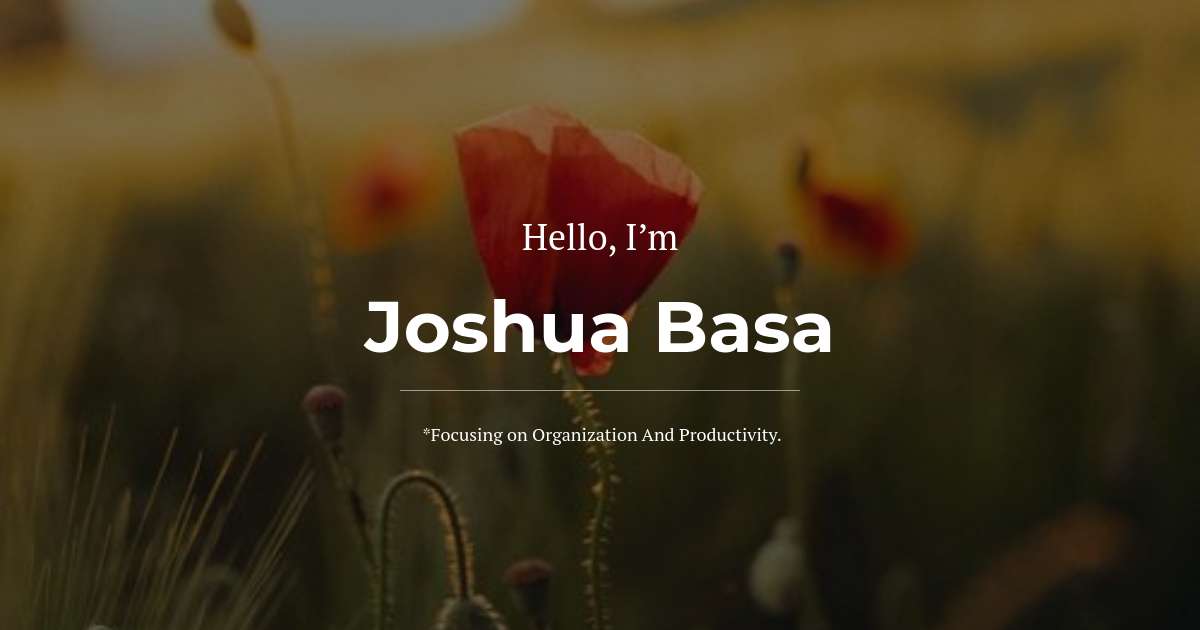 Joshua Basa