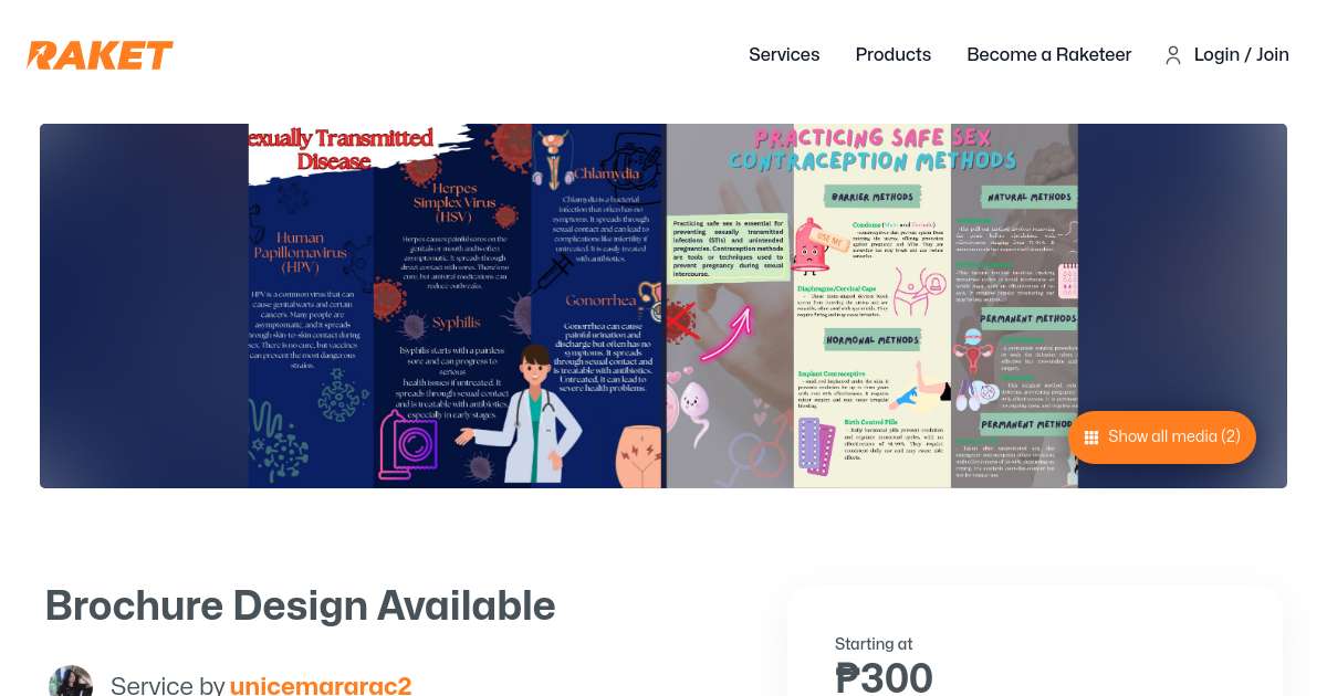 Brochure Design Available by unicemararac2 - Raket.PH