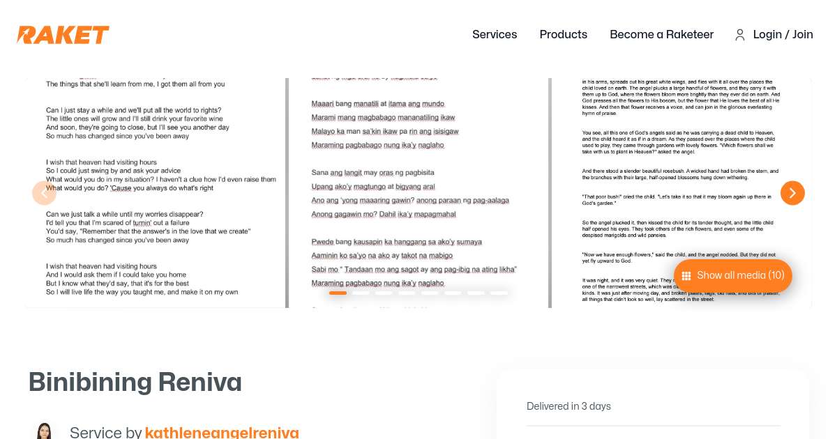 Translating English into Filipino (Pagsasalin mula sa Ingles tungo sa ...