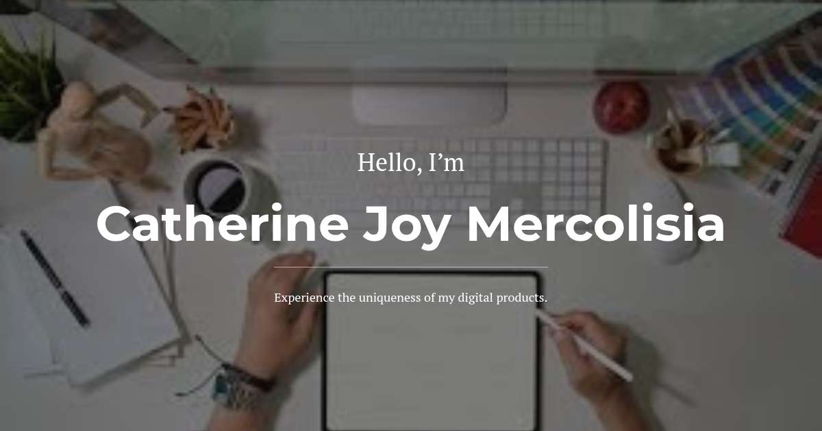 Catherine Joy Mercolisia