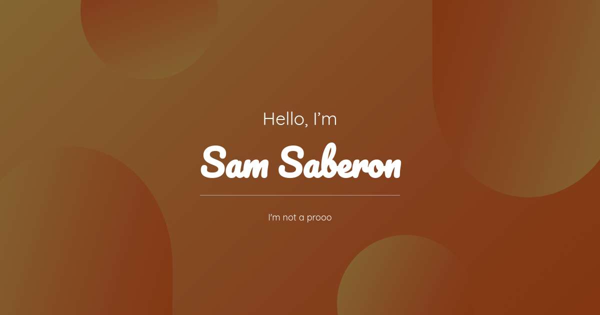 Sam Saberon