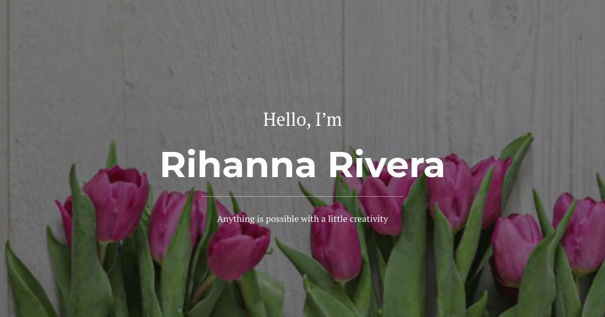 Rihanna Rivera