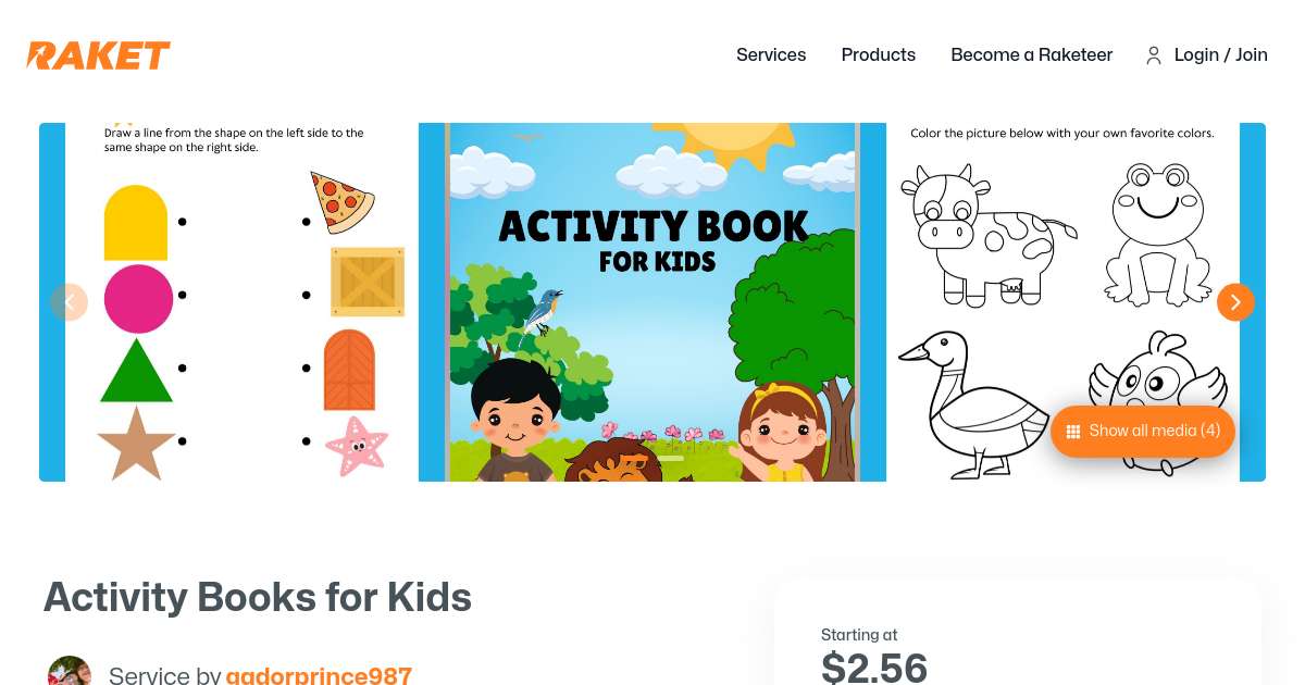 Activity Books for Kids by gadorprince987 - Raket.PH