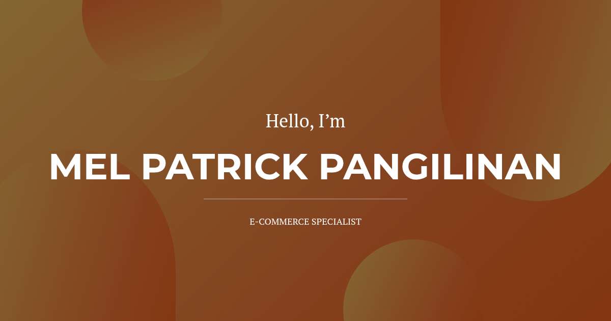 MEL PATRICK PANGILINAN