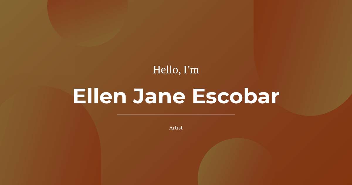 Ellen Jane Escobar