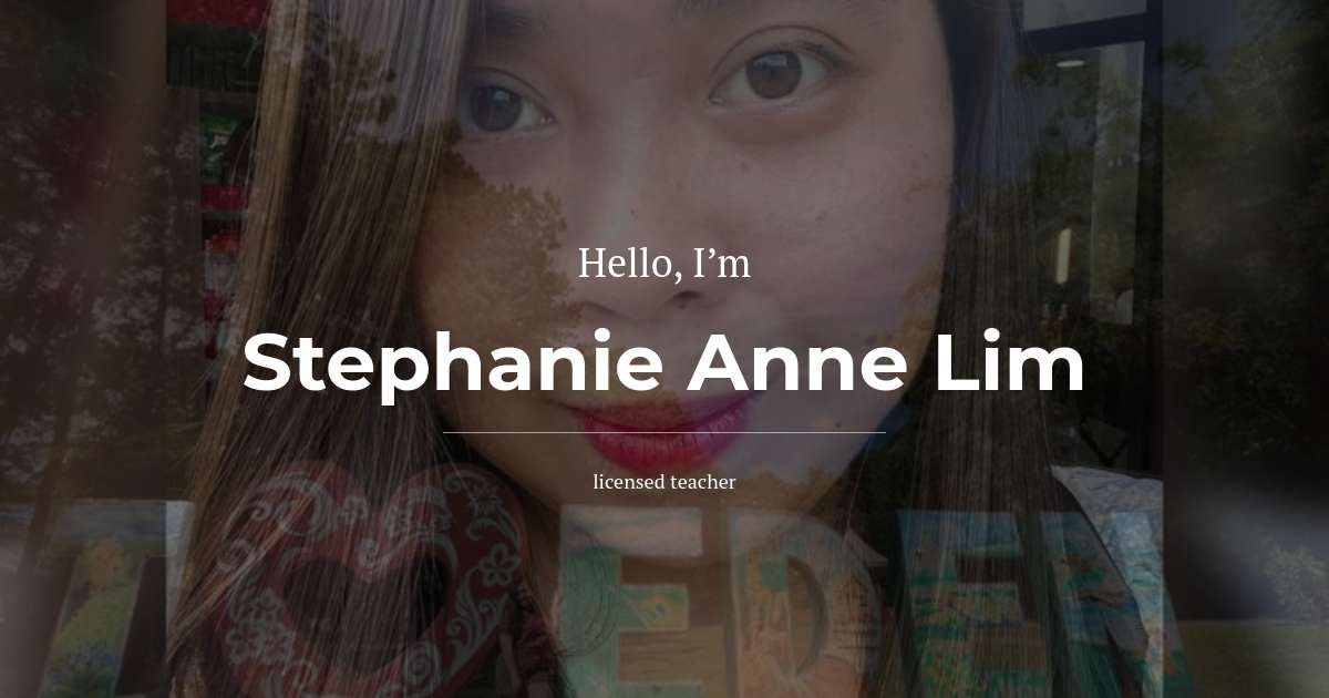 Stephanie Anne Lim