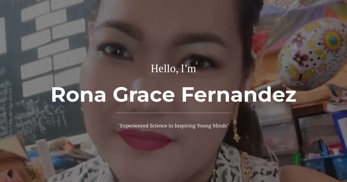 Rona Grace Fernandez