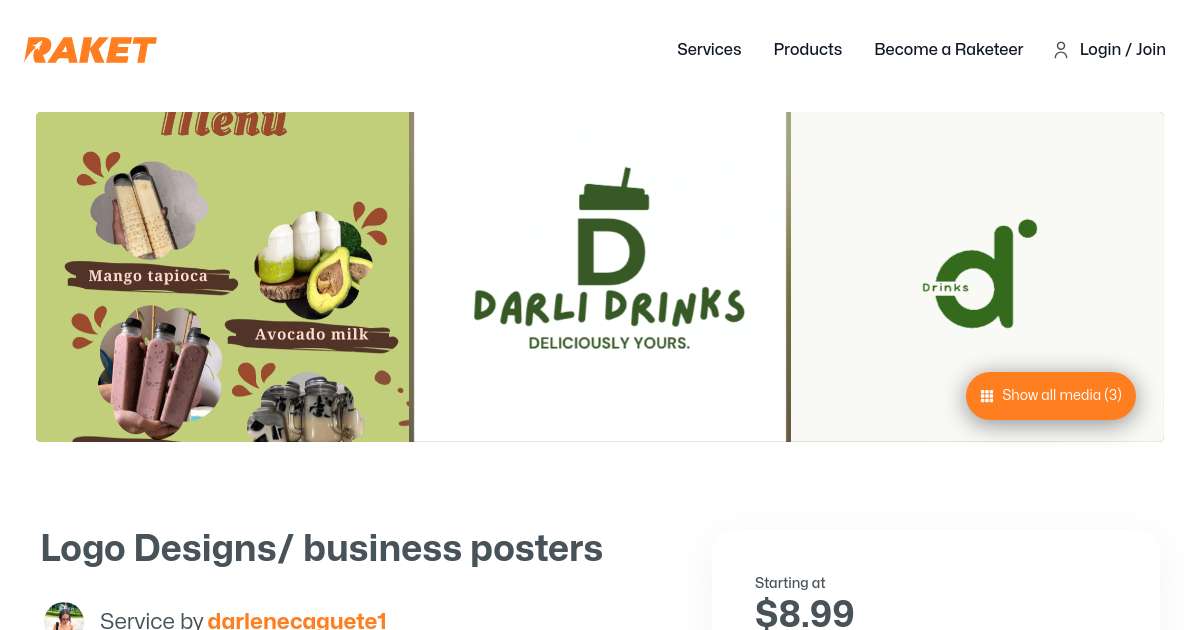 Logo Designs/ business posters by darlenecaguete1 - Raket.PH