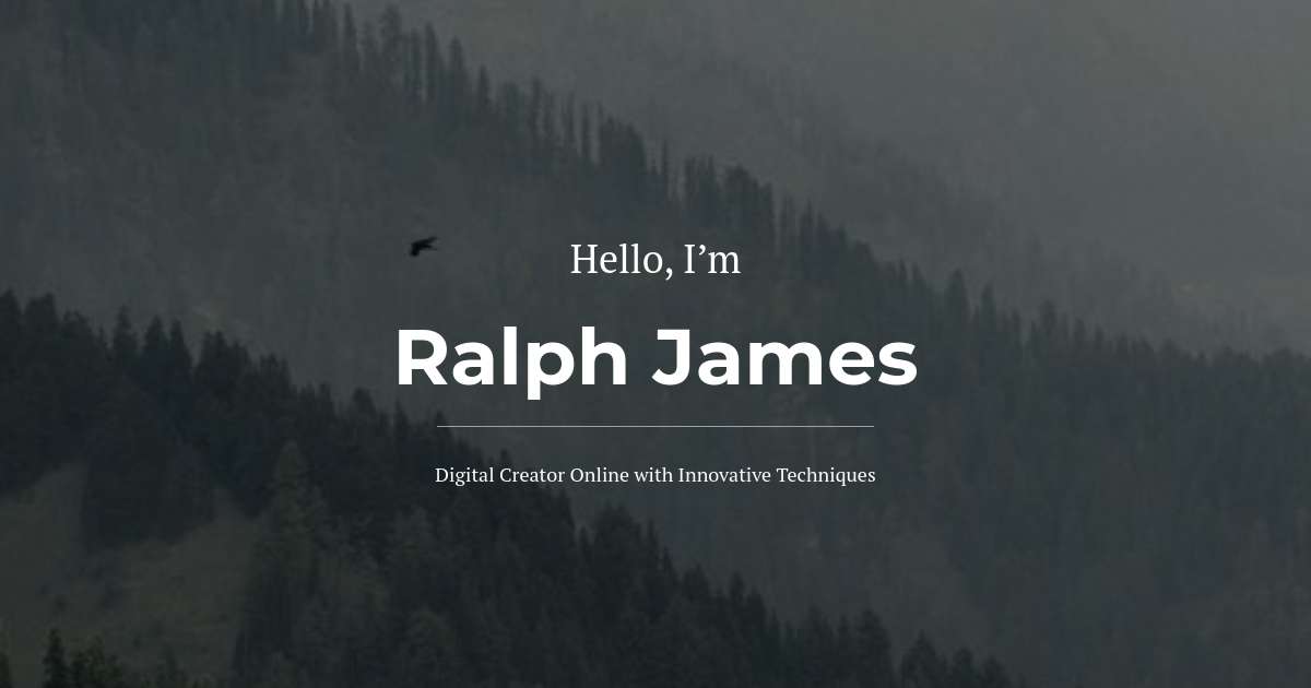 Ralph James