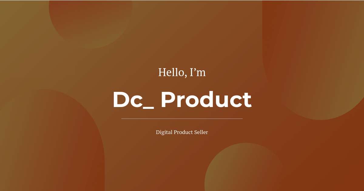 Dc_ Product