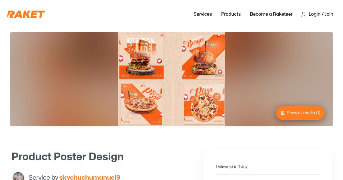 I CREATE ATTRACTIVE PRODUCT POSTER DESIGN by skychuchumanuel9 - Raket.PH