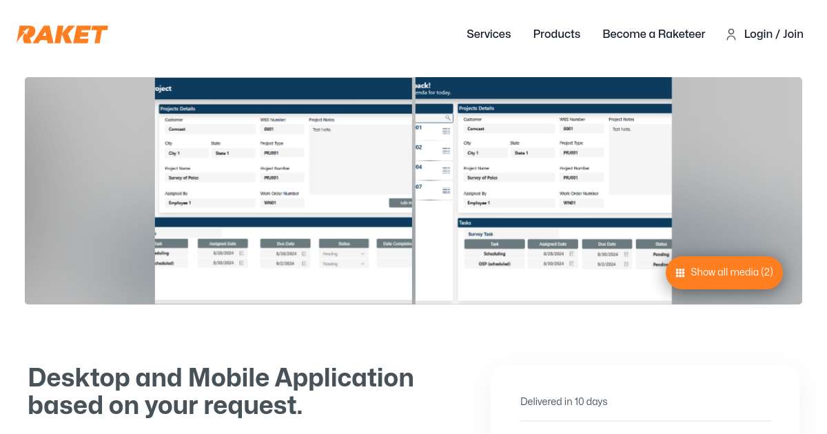 Desktop and Mobile Application based on your request. by jpaulcipriano ...