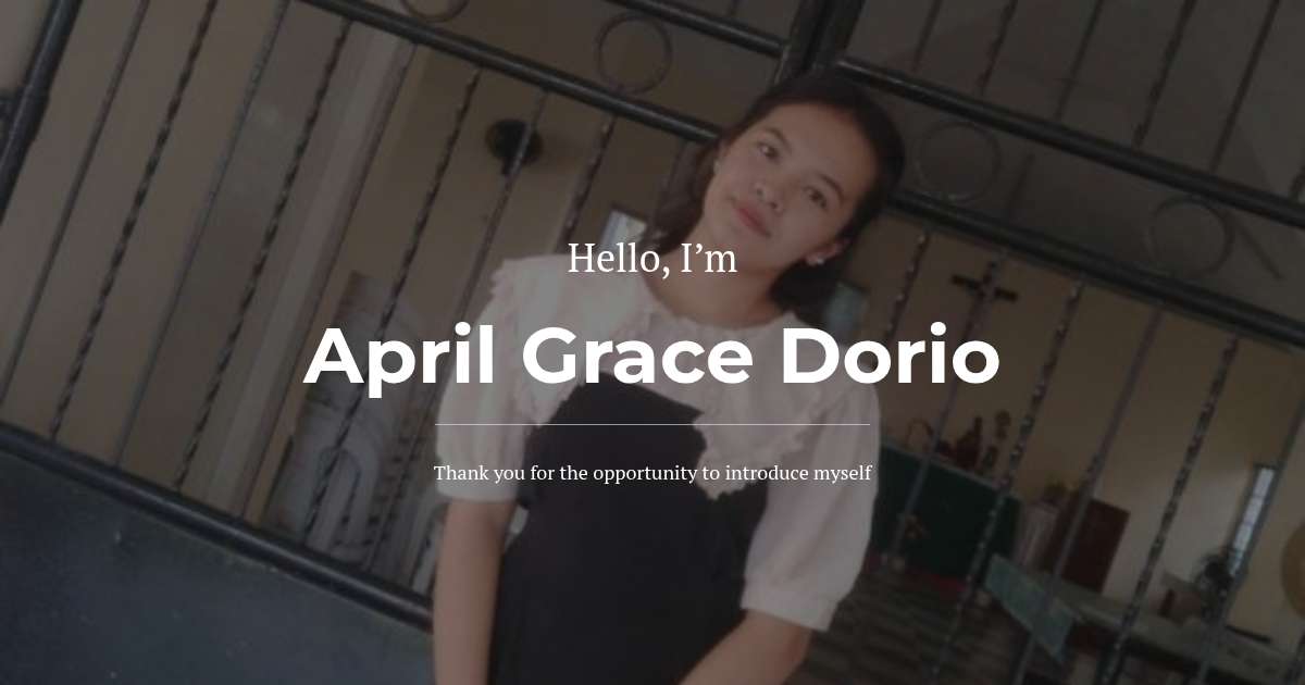 April Grace Dorio