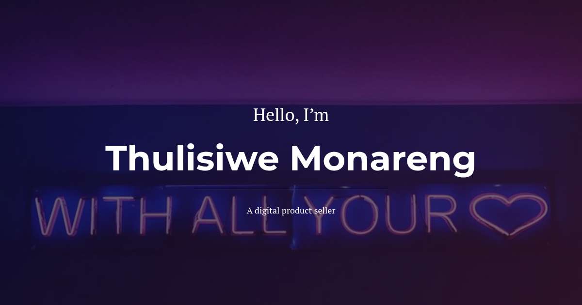 Thulisiwe Monareng