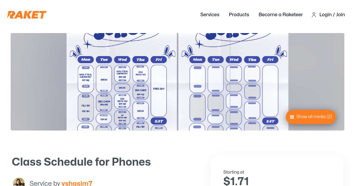Class Schedule Wallpaper for Students [For Phones and Laptops] by ...
