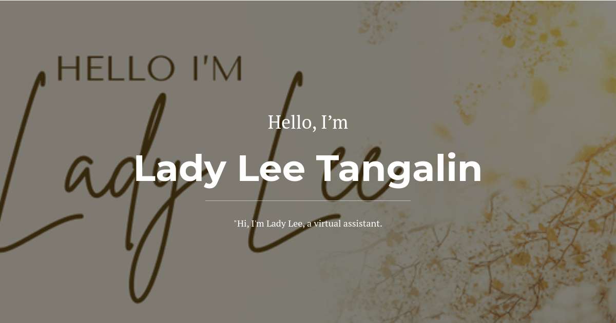 Lady Lee Tangalin