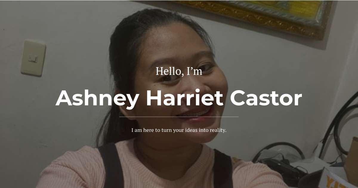 Ashney Harriet Castor