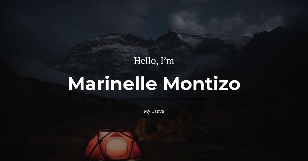Marinelle Montizo