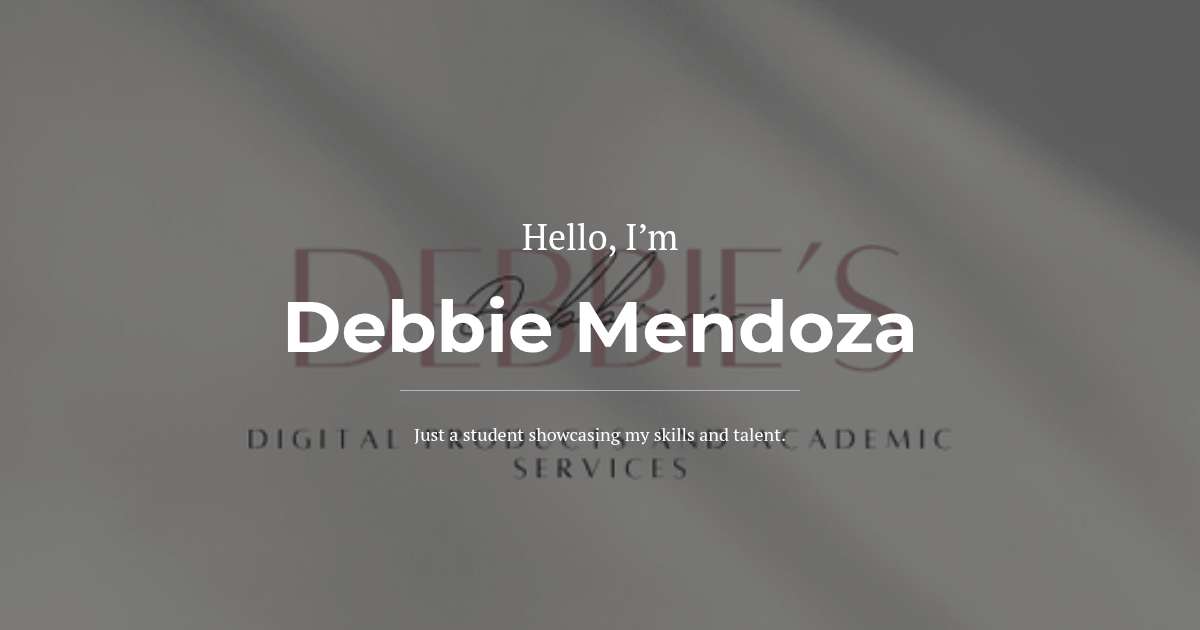 Debbie Mendoza