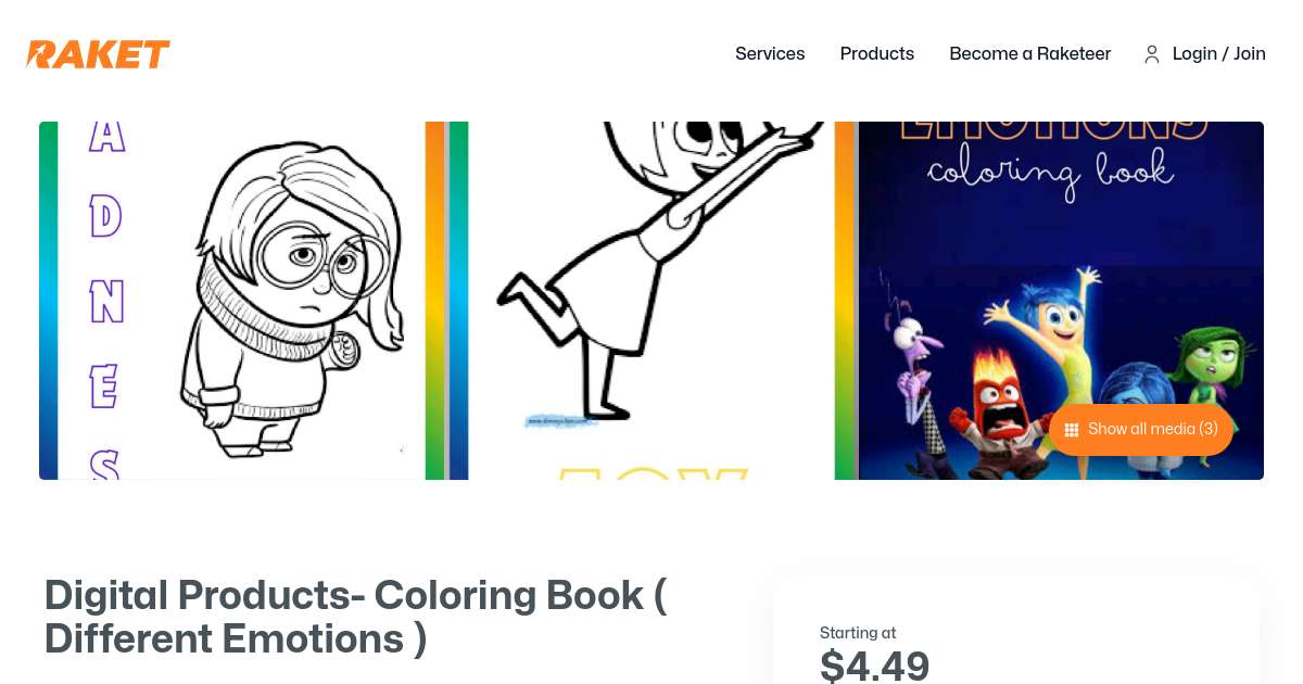 Digital Products- Coloring Book ( Different Emotions ) by oftanakaren ...