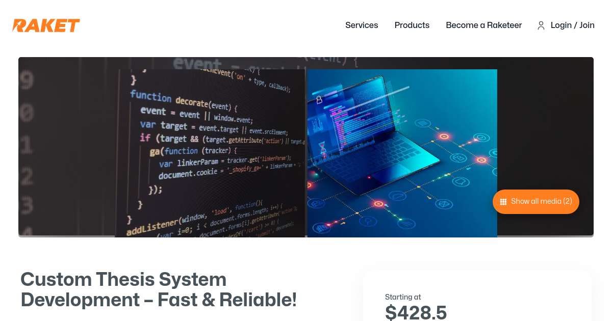 Custom Thesis System Development – Fast & Reliable! by killuwhe21 ...
