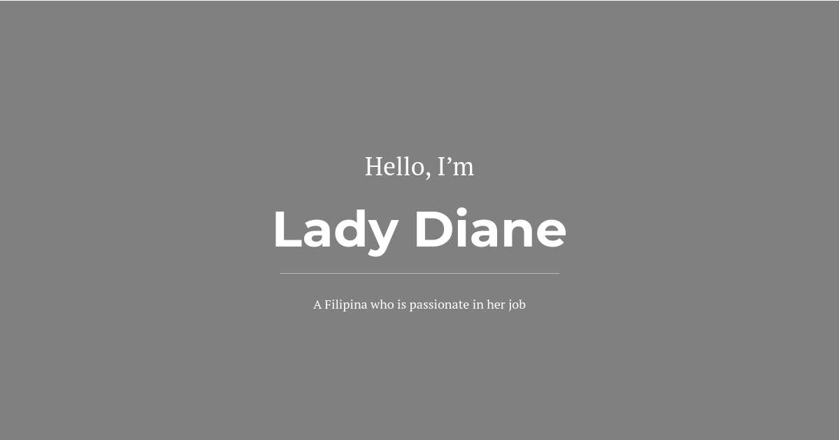 Lady Diane Radiamoda