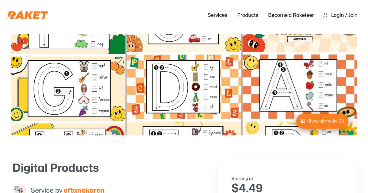 Digital Products by oftanakaren - Raket.PH