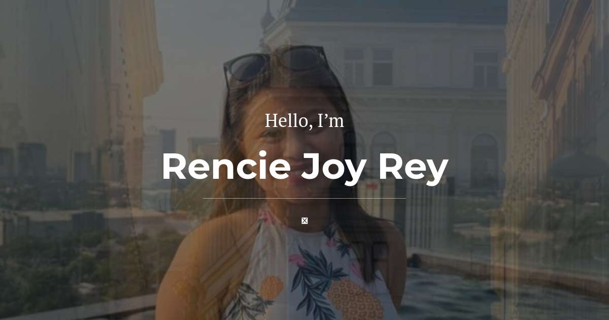 Rencie Joy Rey