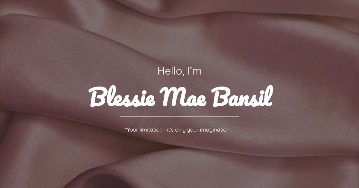 Blessie Mae Bansil