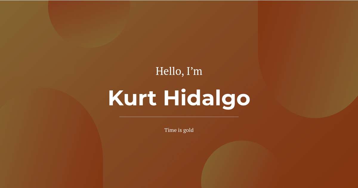 Kurt Hidalgo