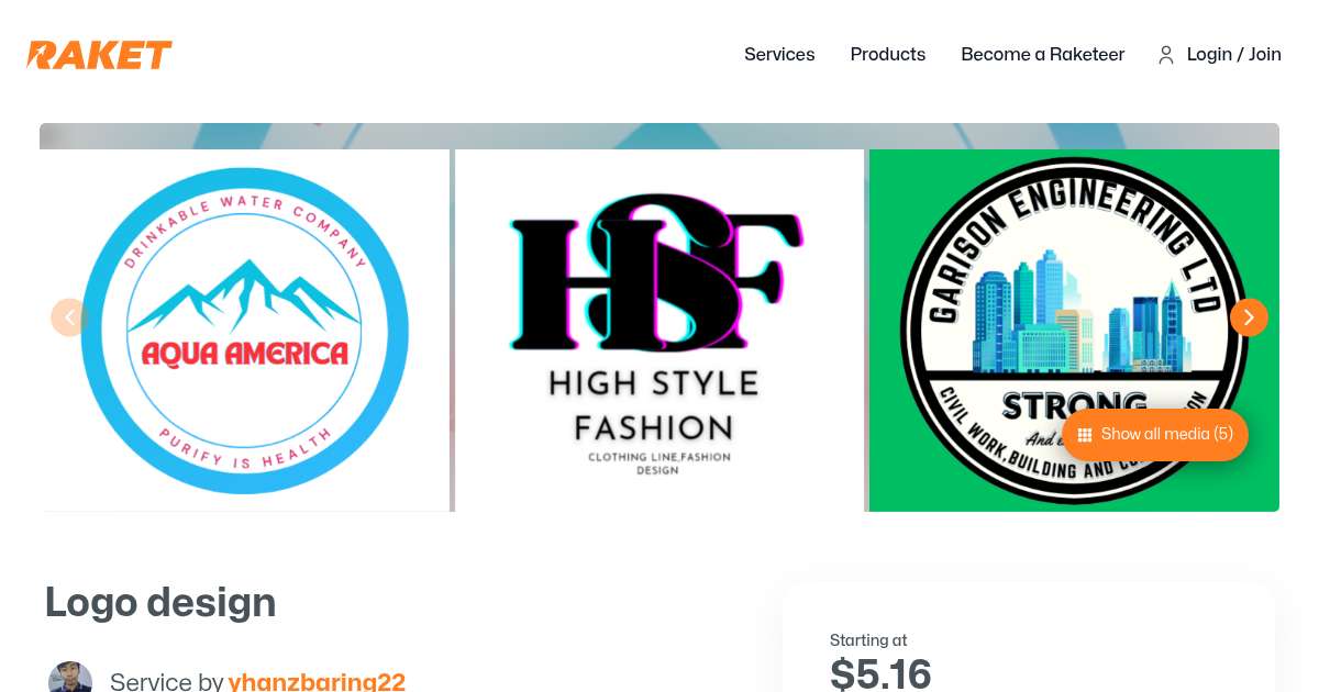 Logo design by yhanzbaring22 - Raket.PH