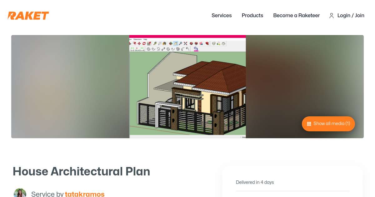 House Architectural Plan by tatakramos - Raket.PH