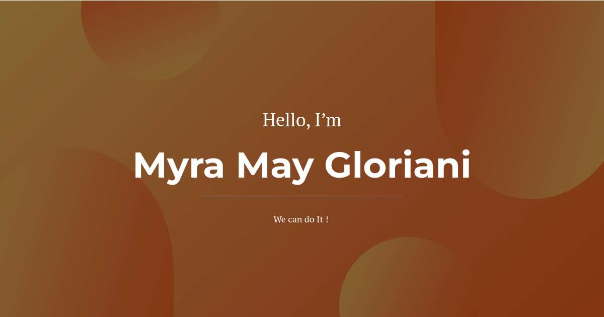 Myra May Gloriani