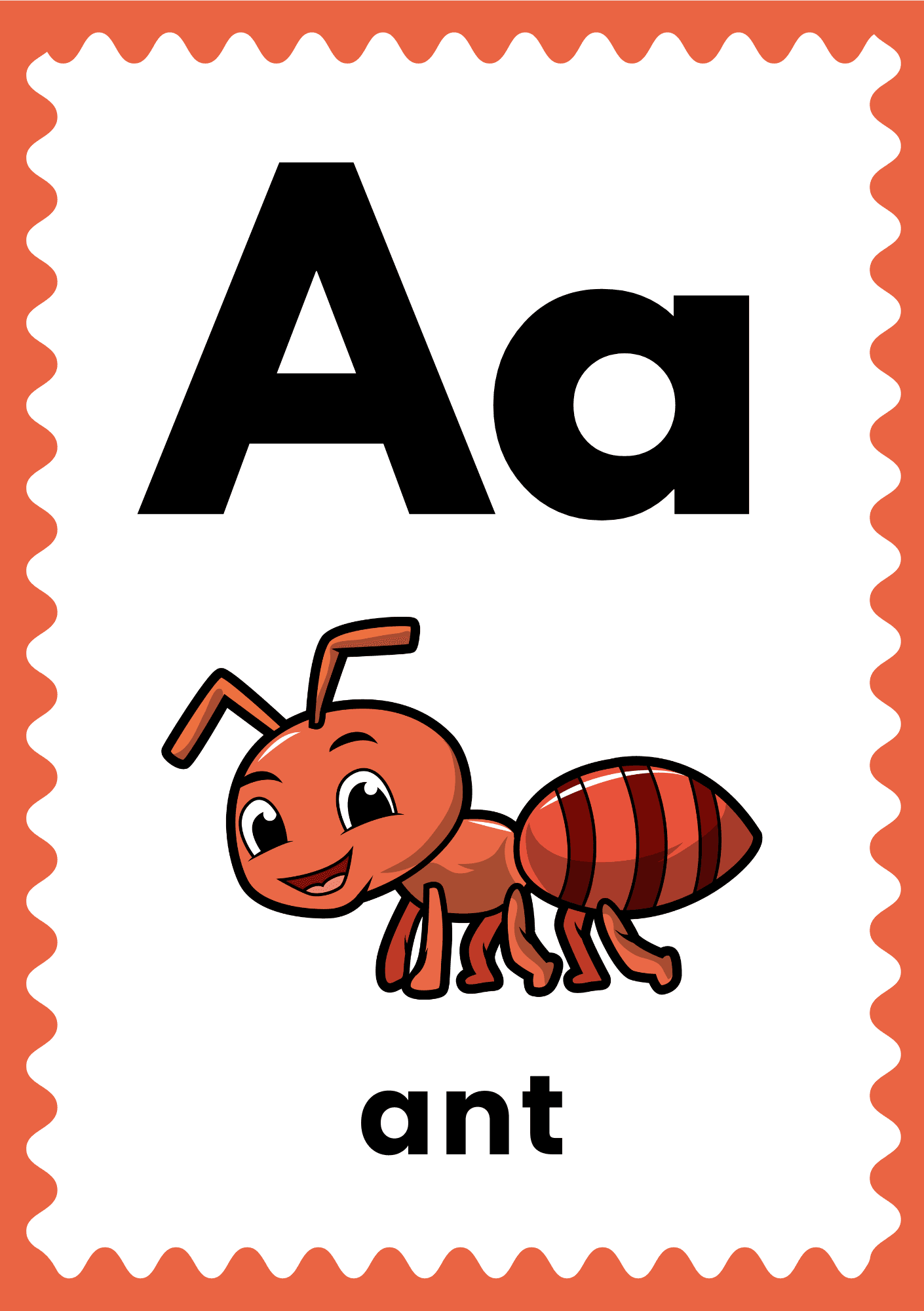 8 Free Printable Educational Alphabet Flashcards For Kids Alphabet