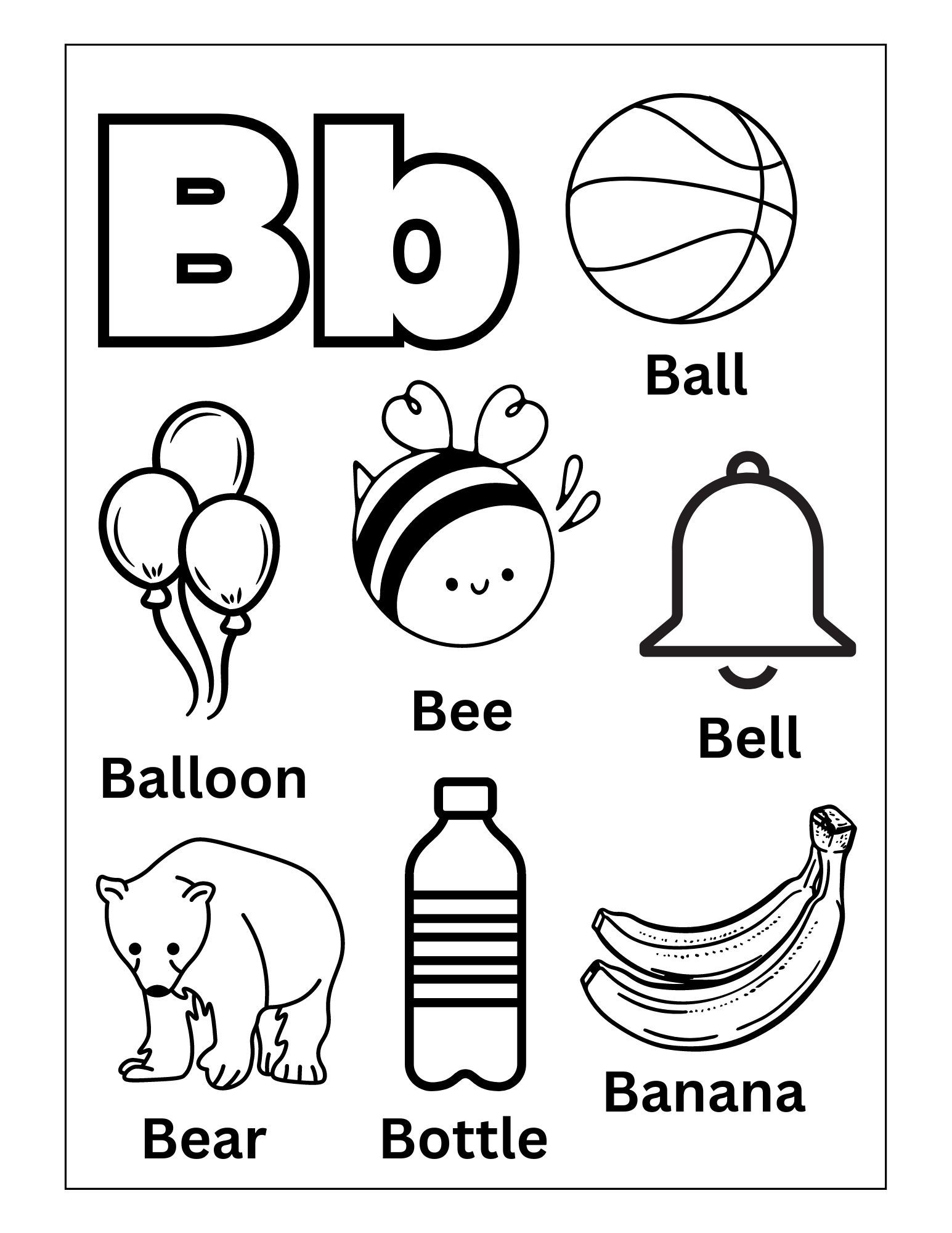 Free Printable Alphabet Coloring Pages Az Pdf Infoupdate