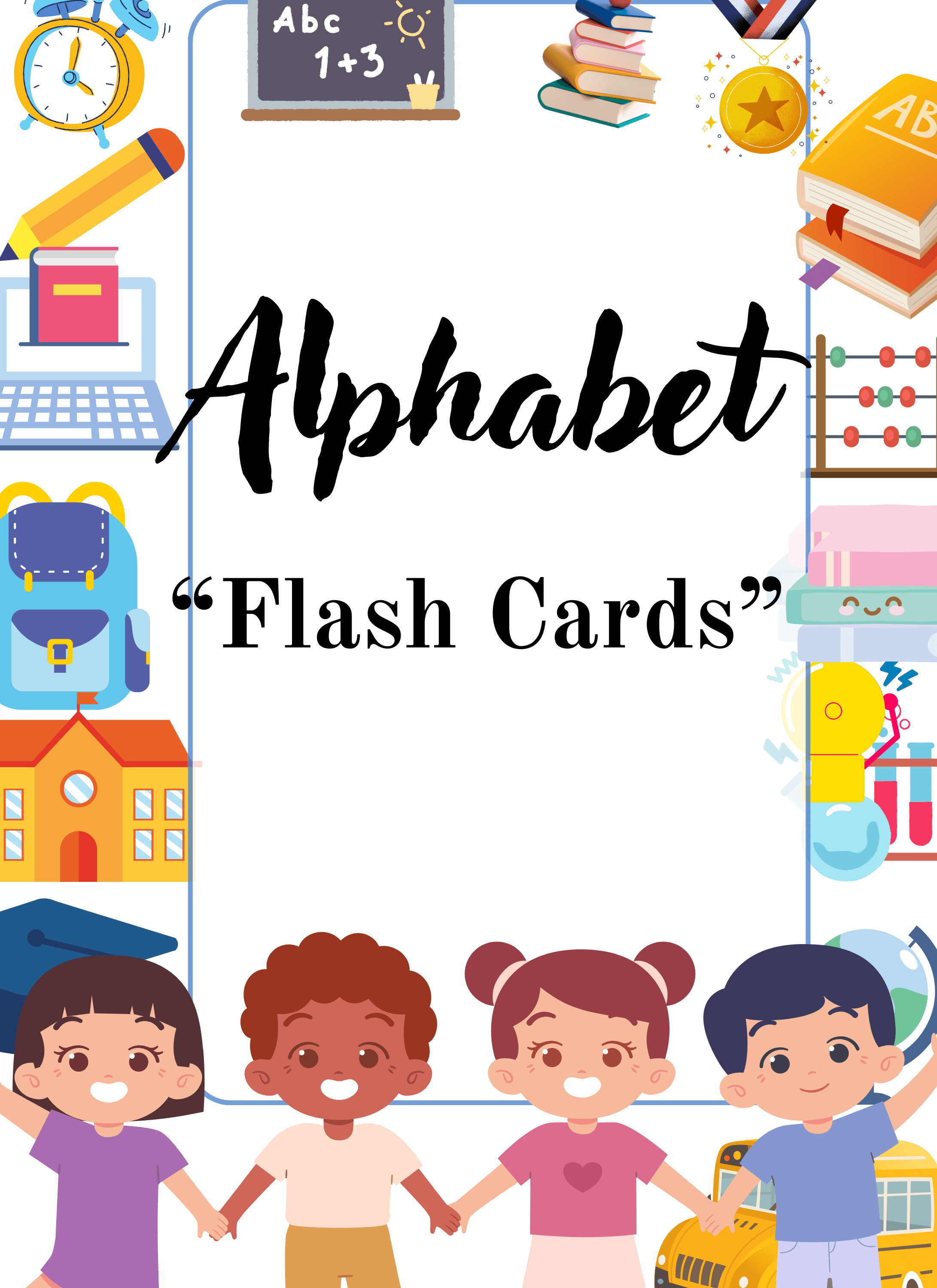 Alphabet Flashcards Freebie Phonics Flashcards Letter Alphabet