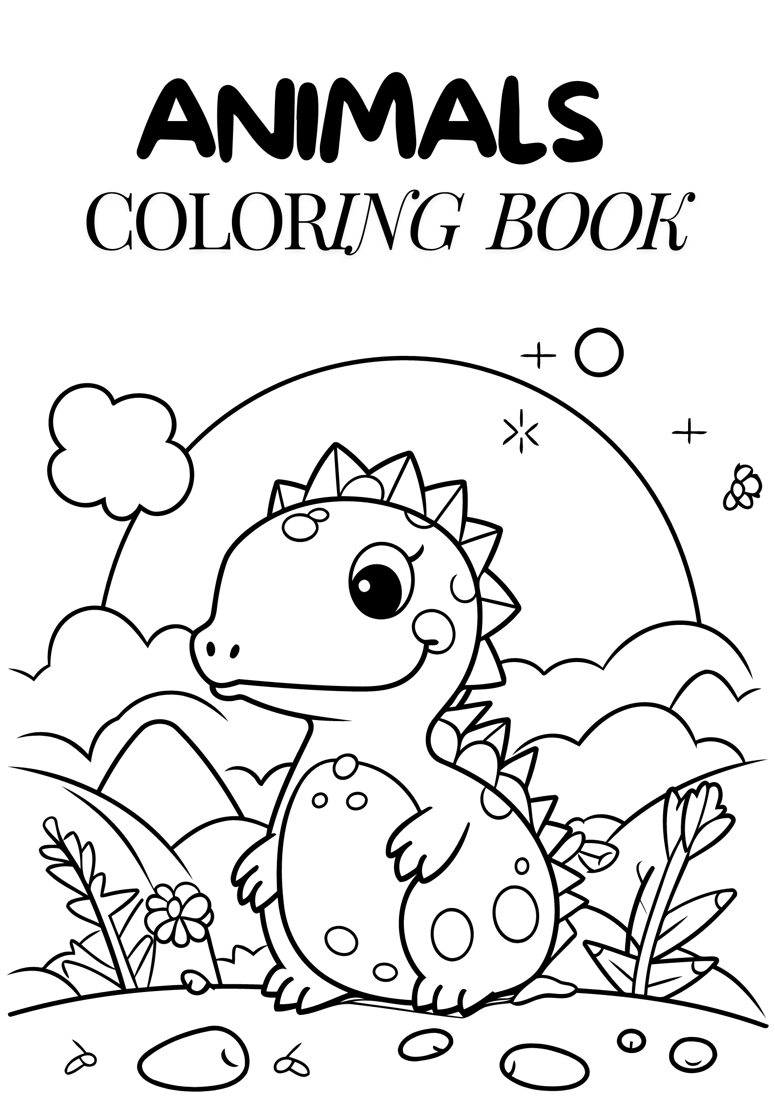 coloring pages front cover