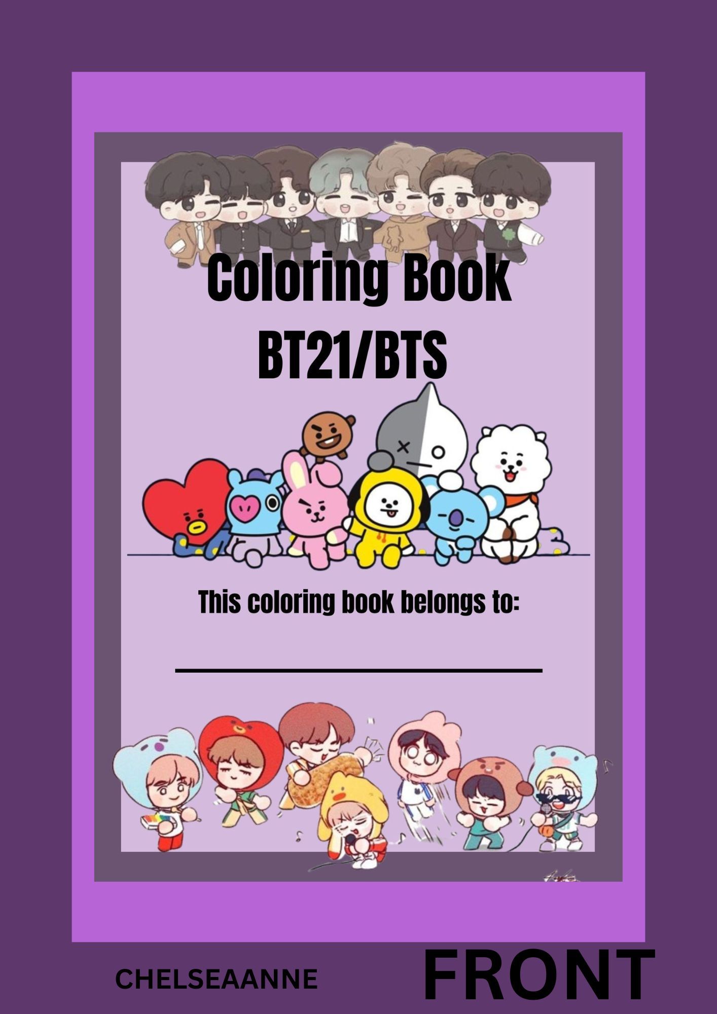 Free Printable BT21 Coloring Pages: Unleash Your Creativity with ...