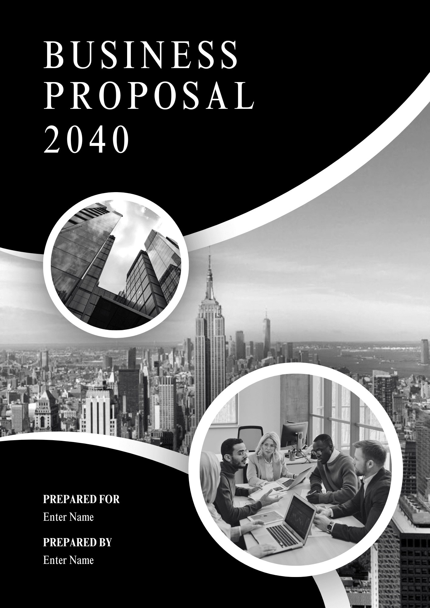 Business Proposal Cover Page Example - Infoupdate.org