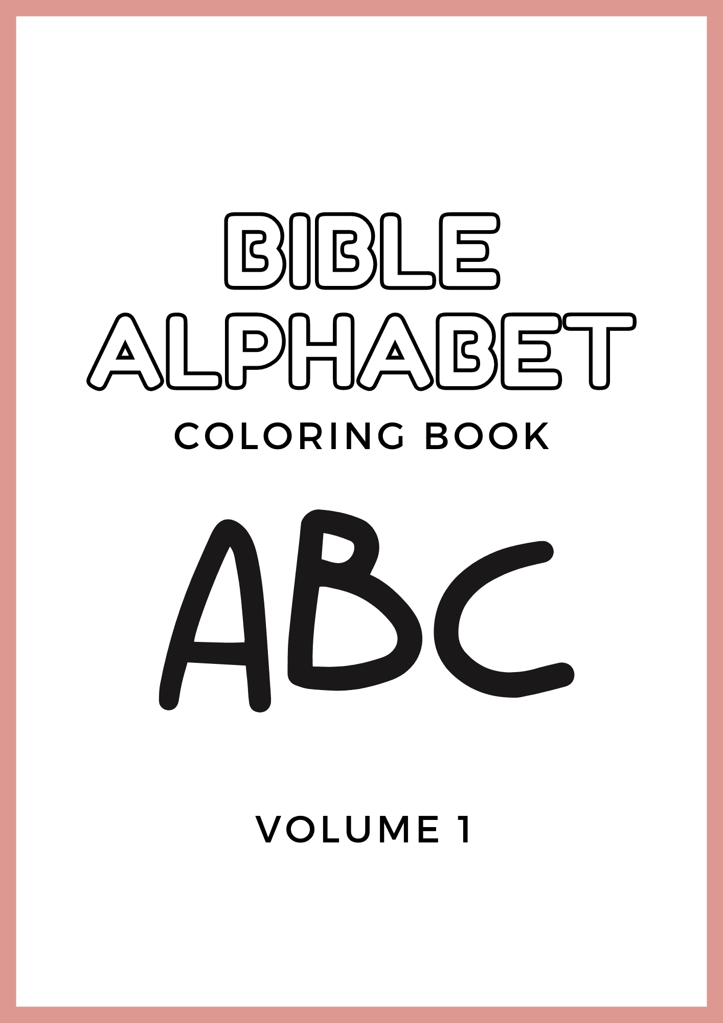 Bible Alphabet Coloring Pages [2025]
