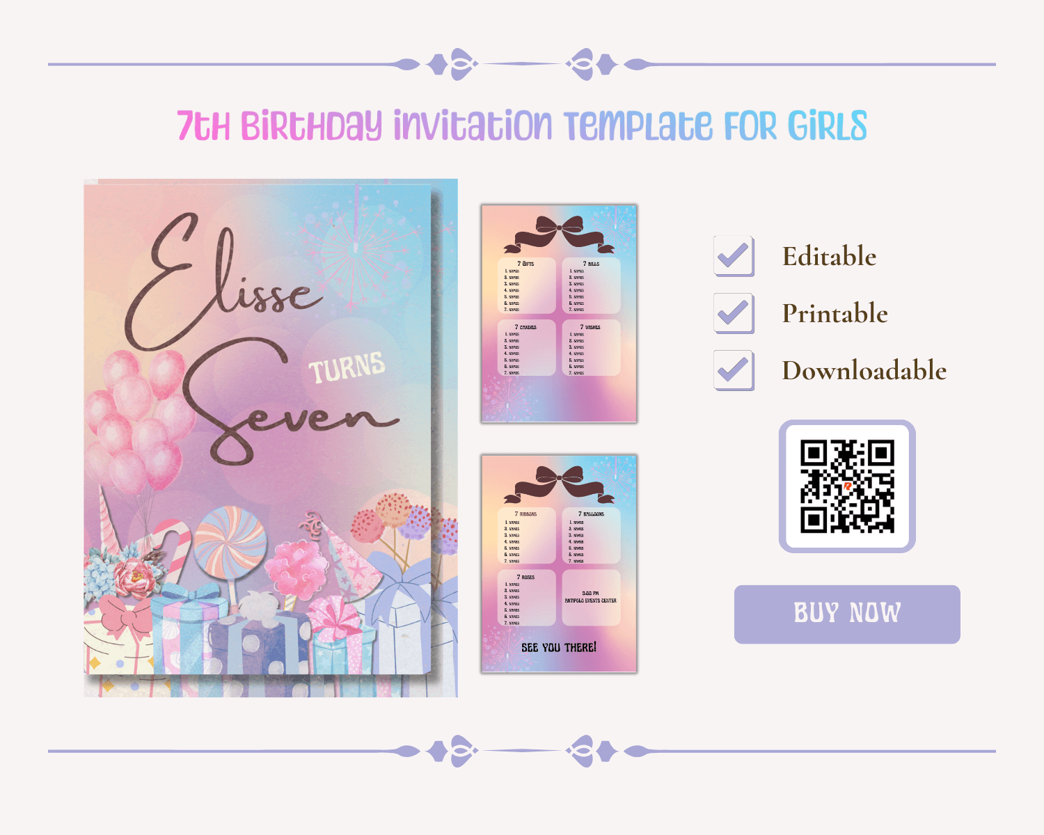 7th Birthday Program Sample Arts Alive 2022 Summit Artspace