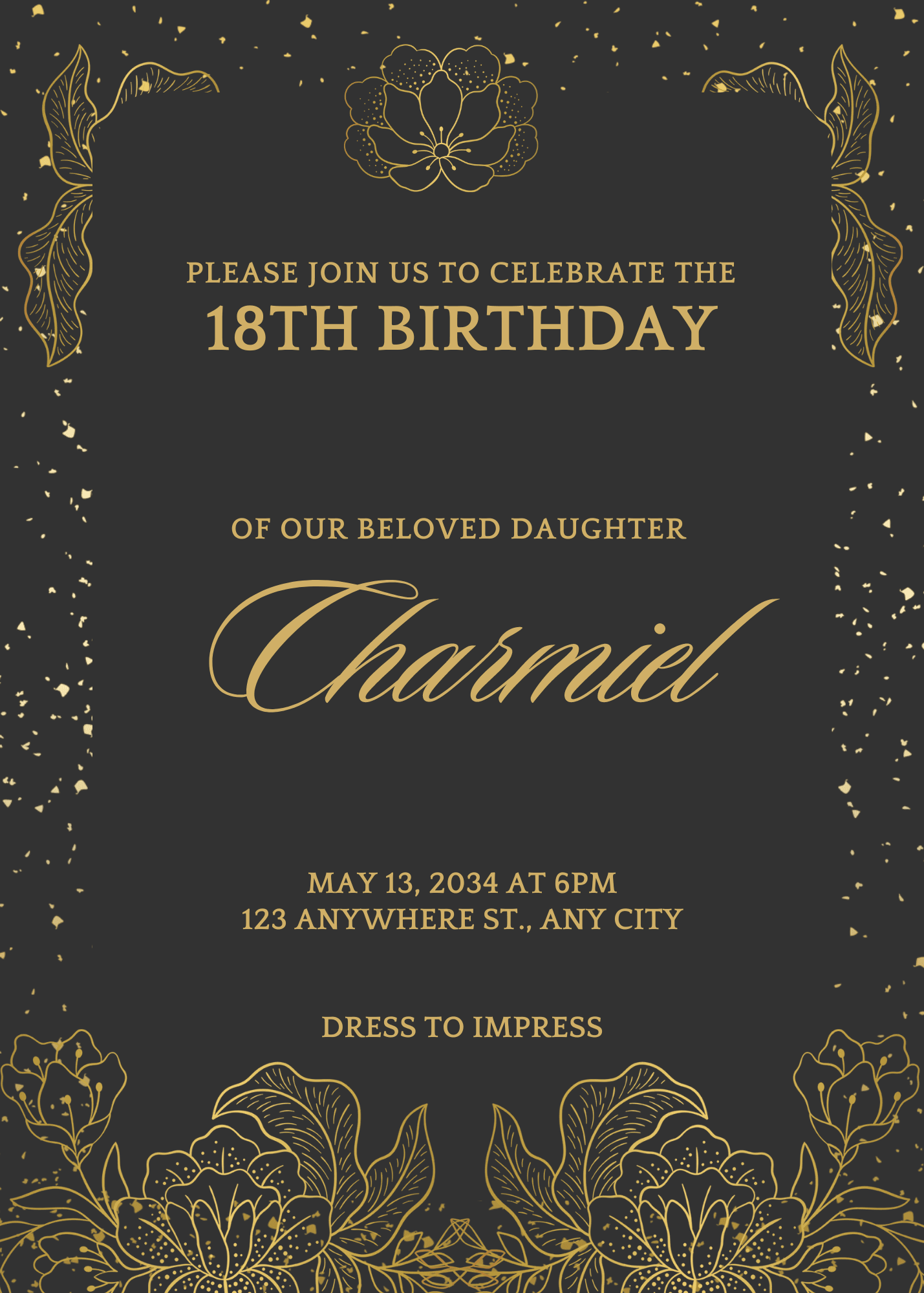 18th Birthday Cotillion Invitation Philippines Philippines Debut: A