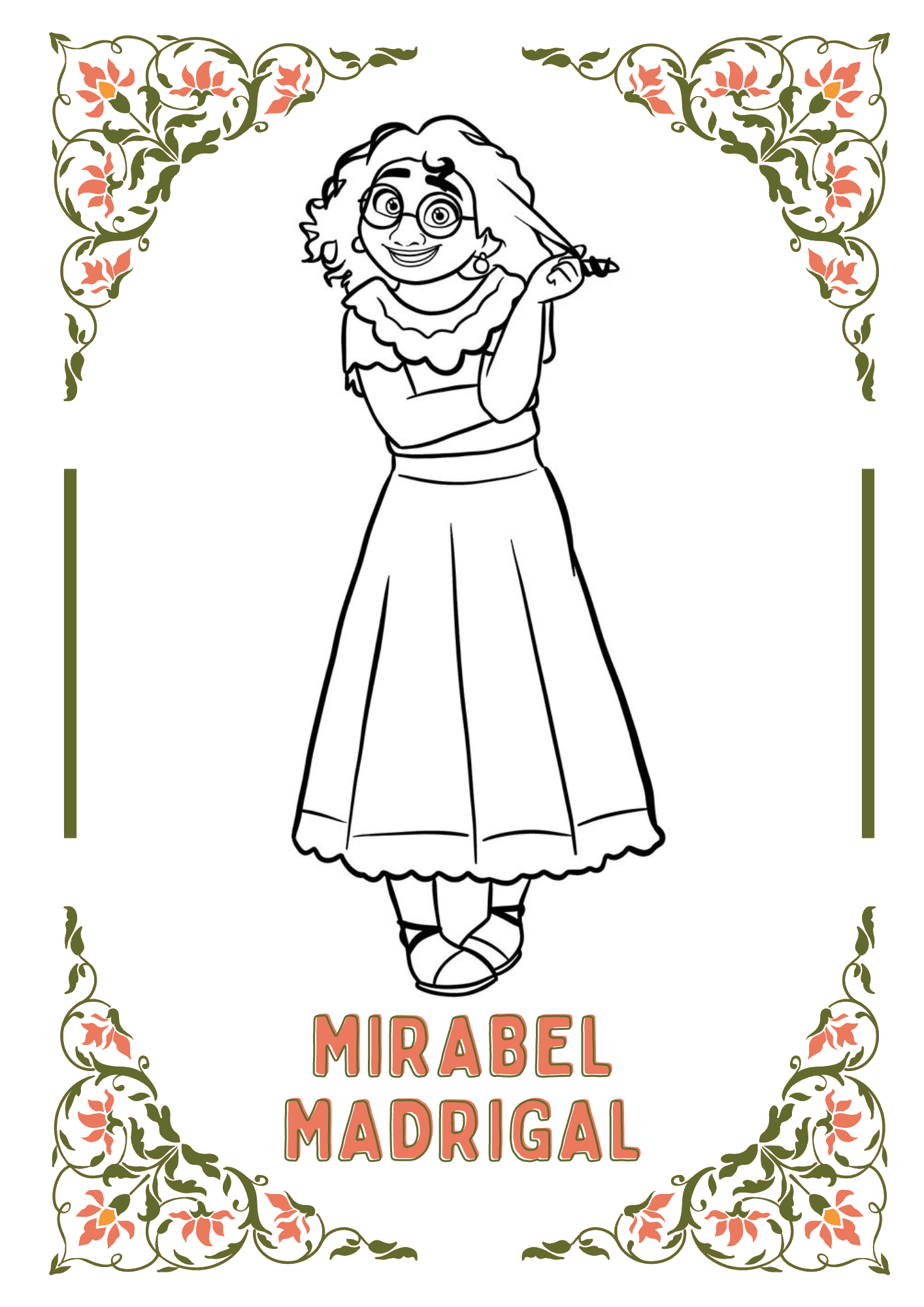 disney encanto coloring