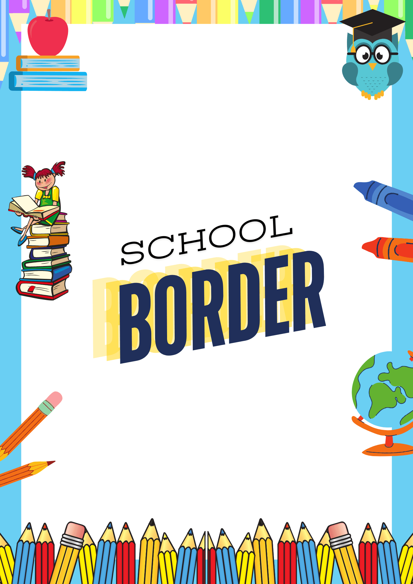 School Page Borders