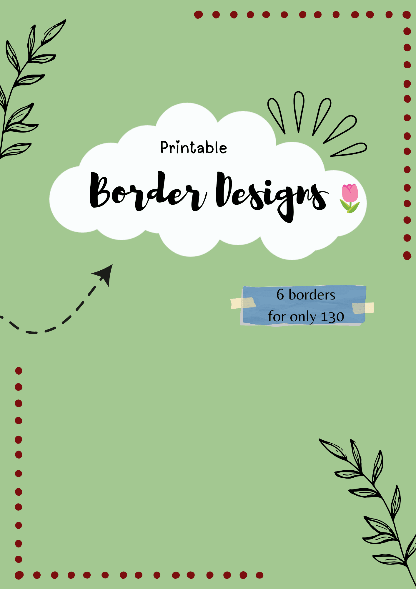 Border Designs Simple Design Borders For Project Border Designs On