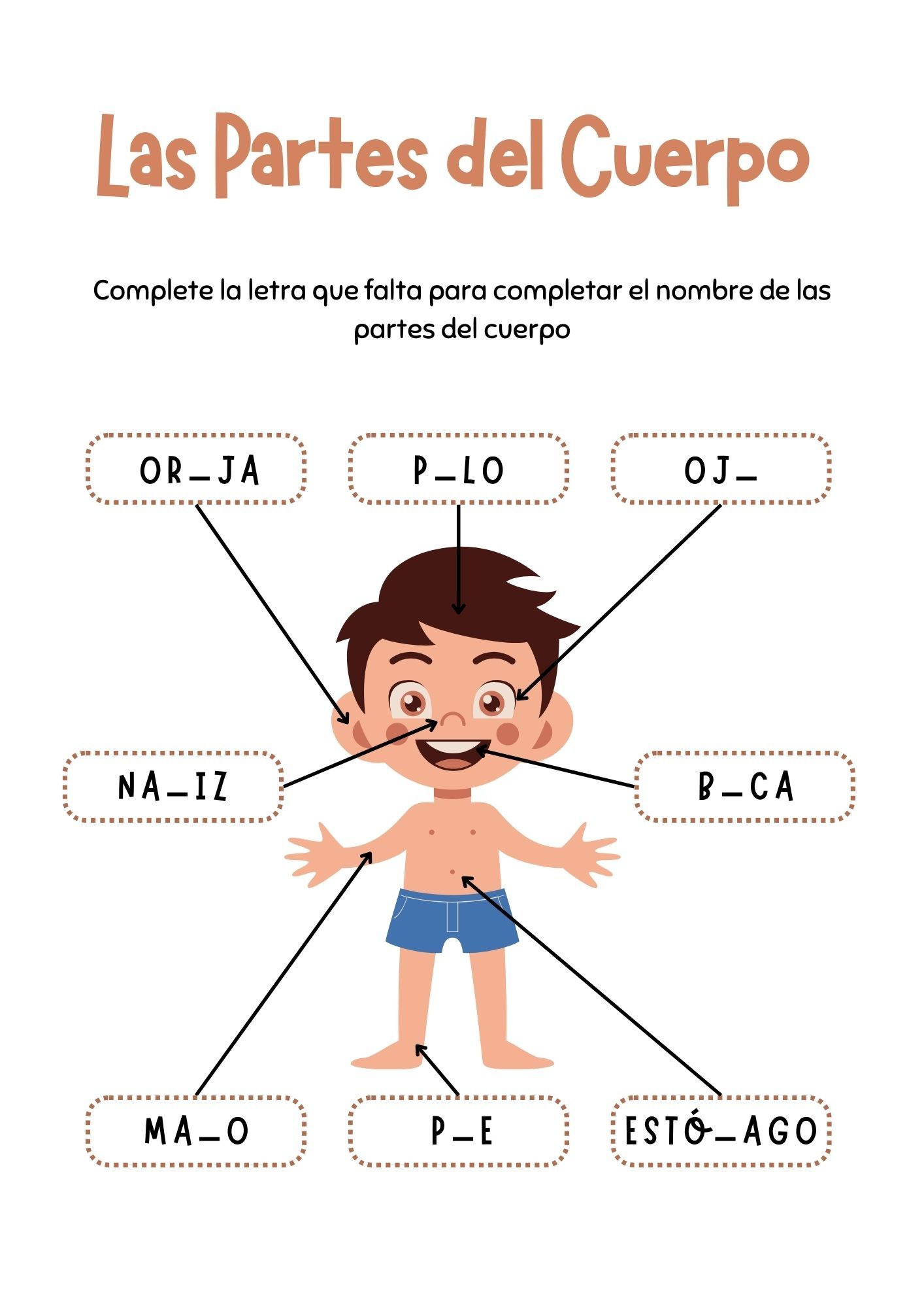 Name Of Las Body Parts - Infoupdate.org