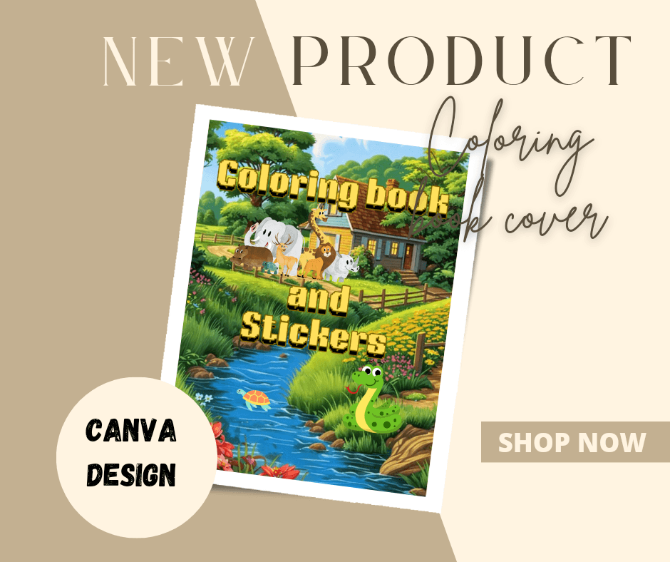 design coloring book on canva