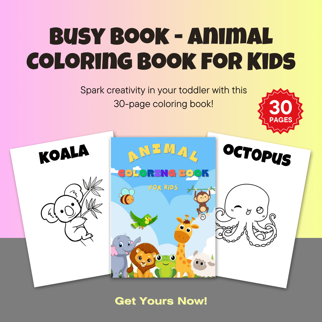 busy coloring book